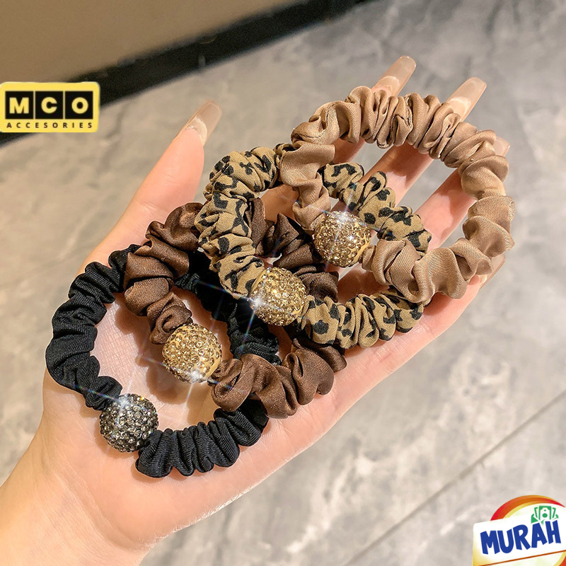 Jual Karet Rambut Fashion Wanita Ikat Rambut Scrunchie Kecil Aksesoris ...