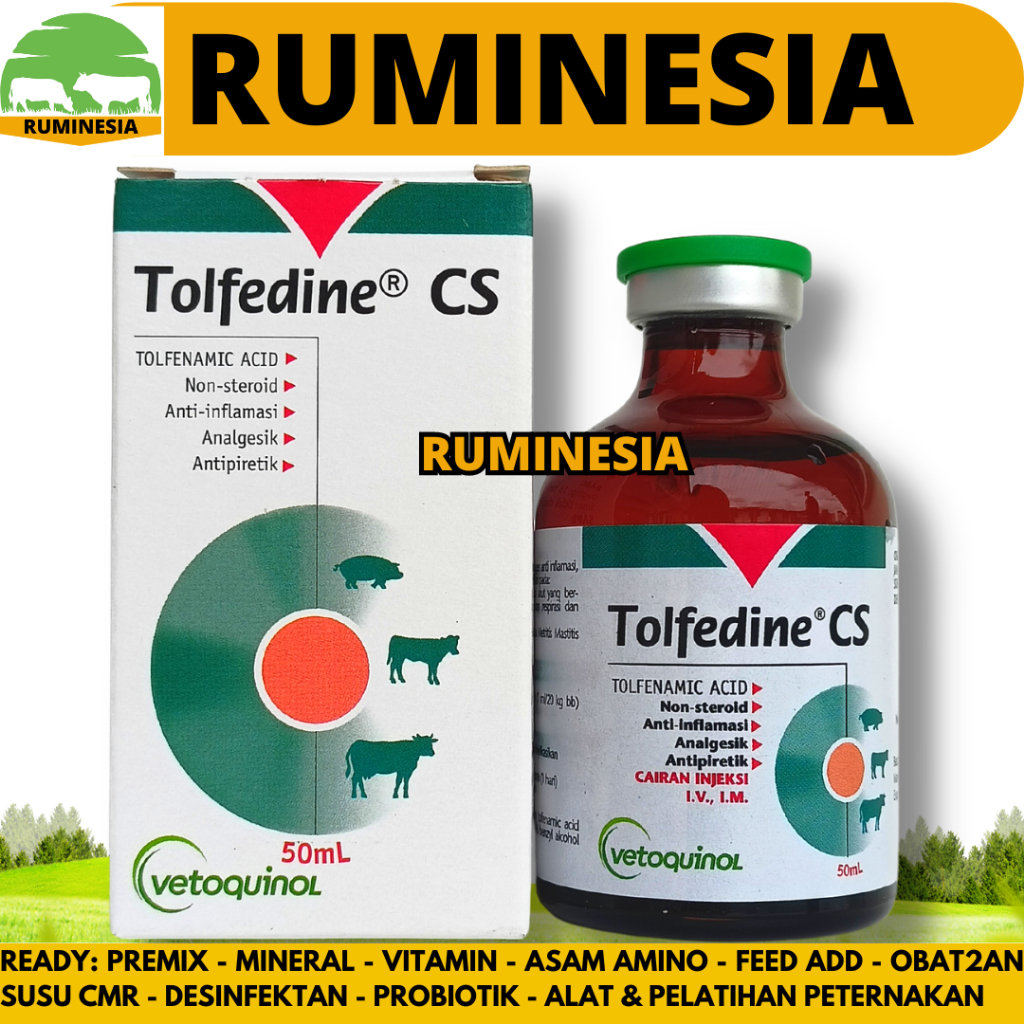 Jual TOLFEDINE CS 50ML EXP 03 2025 - Tolfedin Anti radang anti ...
