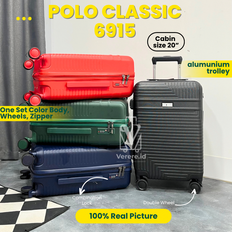 Jual Koper Polo Classic Original 6915 dan 6923 Series Cabin 20 Inch ...