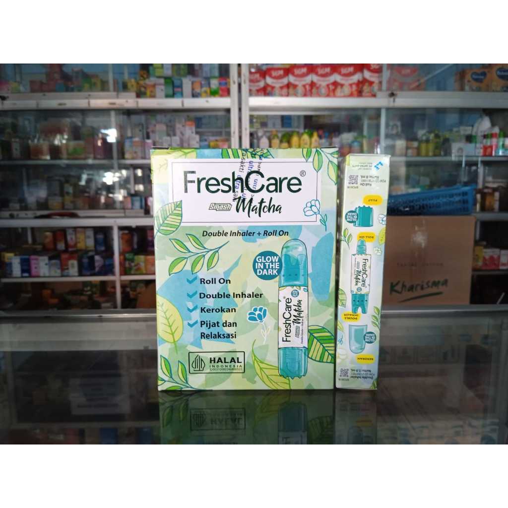 Jual FRESH CARE DOUBLE INHALER MATCHA | Shopee Indonesia