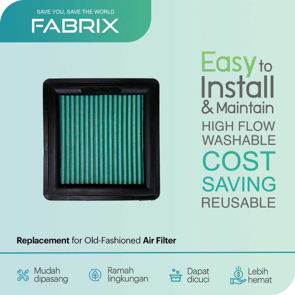Jual Fabrix Filter Udara Honda Brio Freed Jazz RS Mobilio Jazz GE8 ...