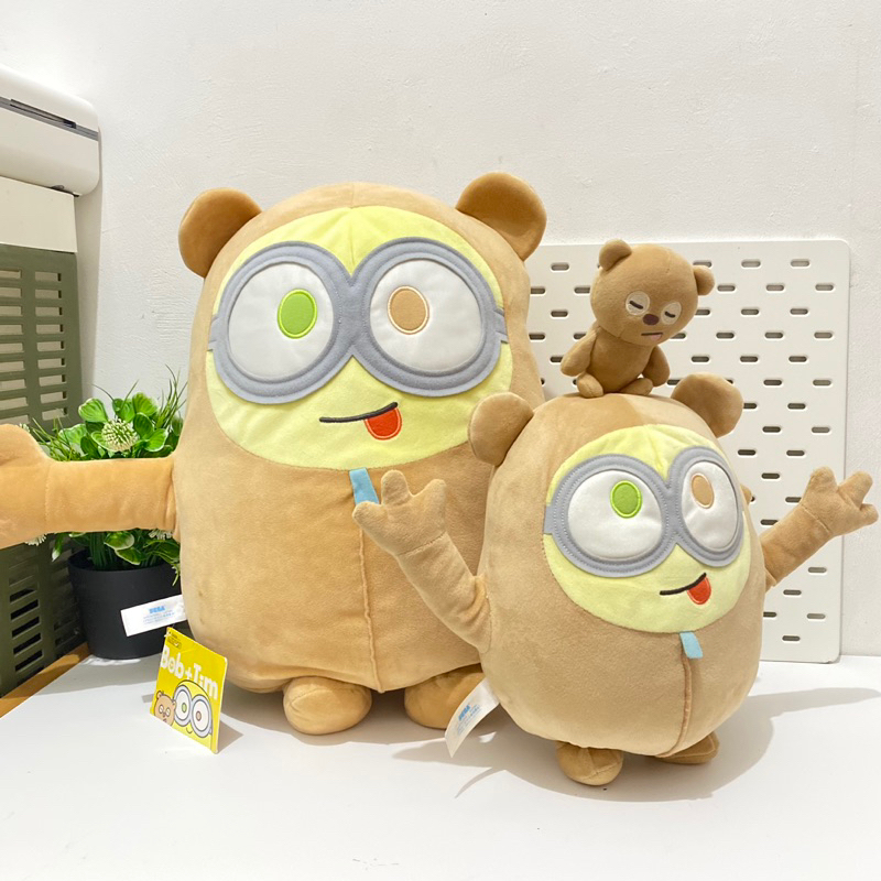 Jual Boneka Minions Bob with Tim Original | Shopee Indonesia