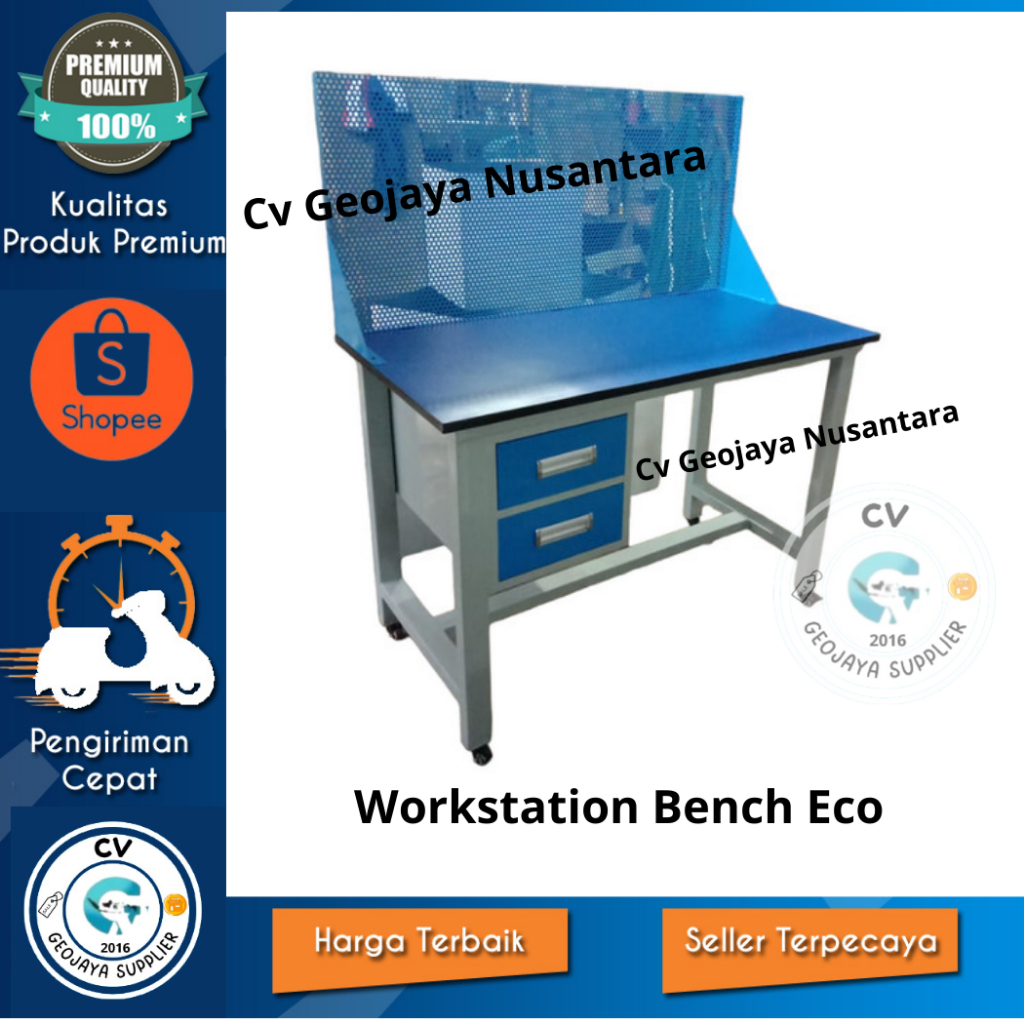Jual Workstation Bench Eco - Solusi Praktis Meja Kerja Workshop Kokoh ...