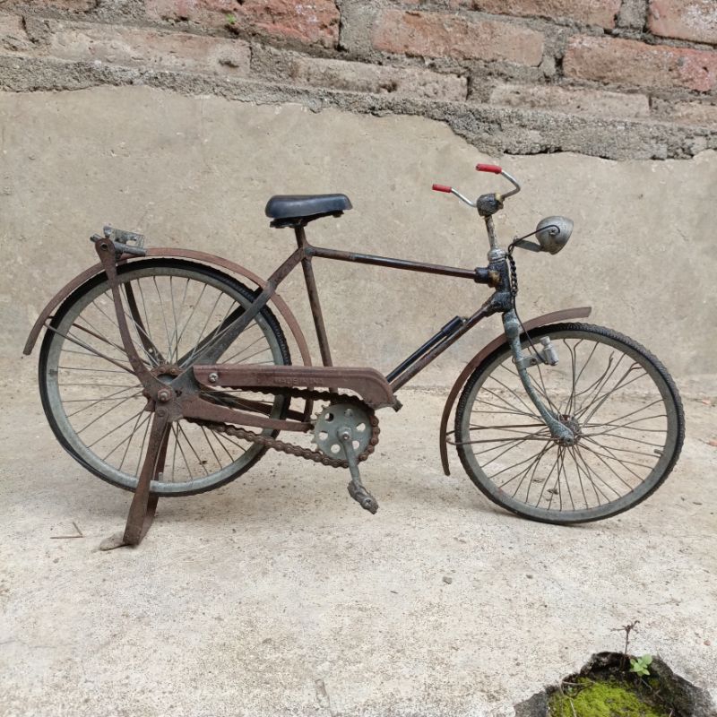 Jual Miniatur Sepeda Onthel Antik Jadul Shopee Indonesia