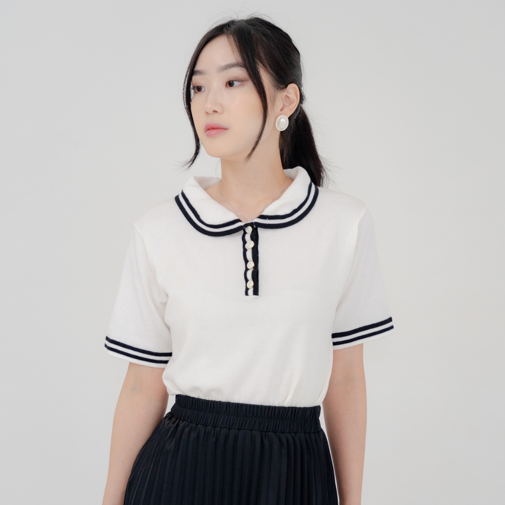 Jual Foxquinn TANIA KNIT TOP / Blouse Wanita | Shopee Indonesia