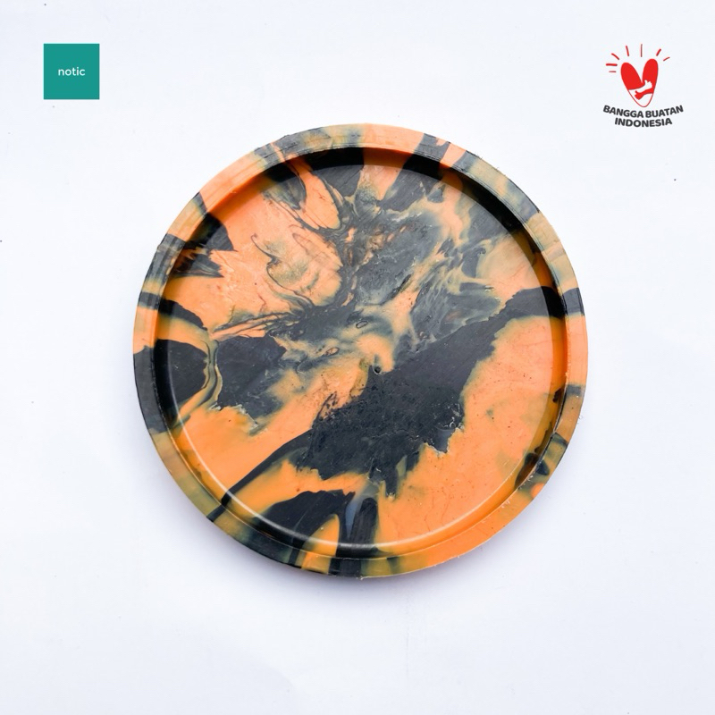 Jual Notic Coaster form recycled plastic waste tatakan gelas serba guna ...