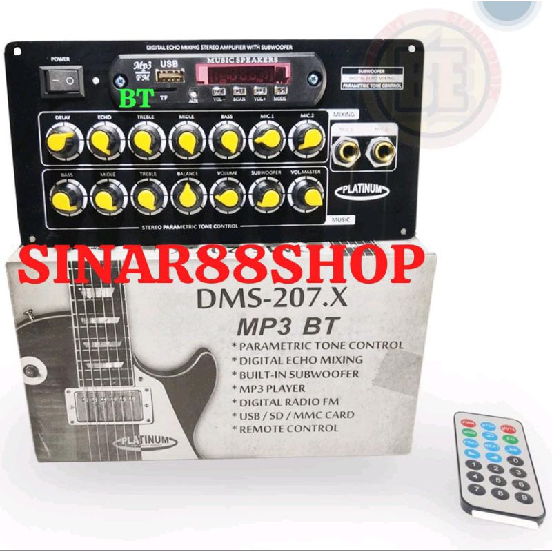 Jual KIT TONE CONTROL AKTIP 2.1 DMS-207x DMS207x HOME THEATER PLUS MP3 ...