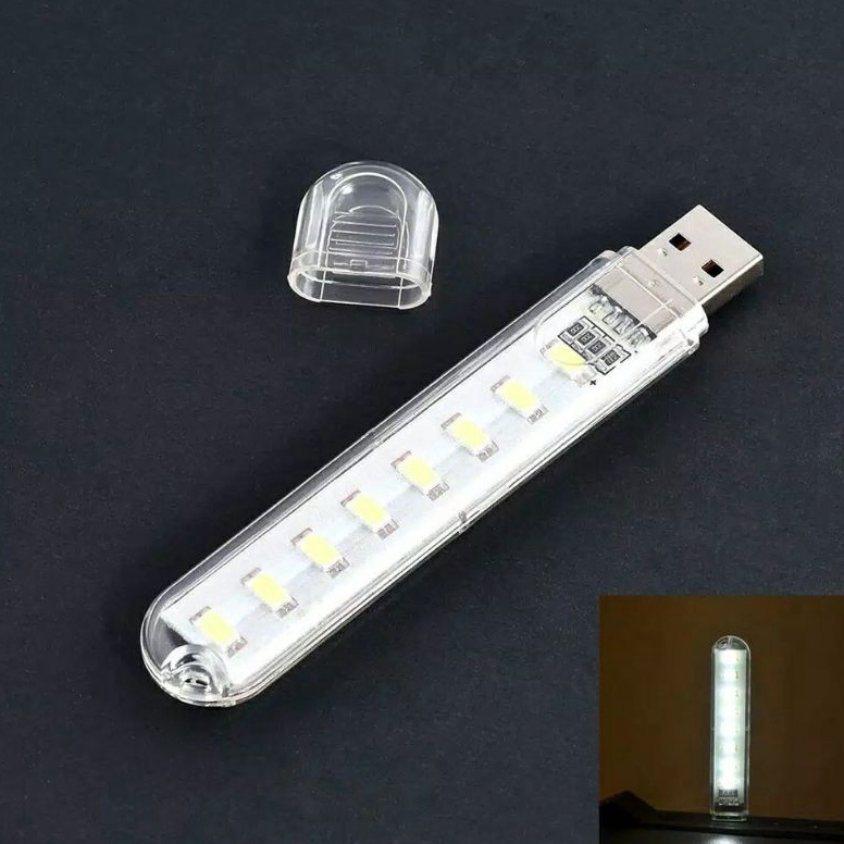 Jual 88 Product HOT LAMPU USB 5V 8 LED LAMPU WARNA PUTIH HEMAT ENERGI ...