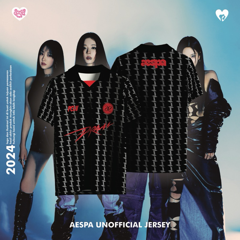Jual JERSEY AESPA // JERSEY KPOP // AESPA TSHIRT // KAOS AESPA (Pre ...