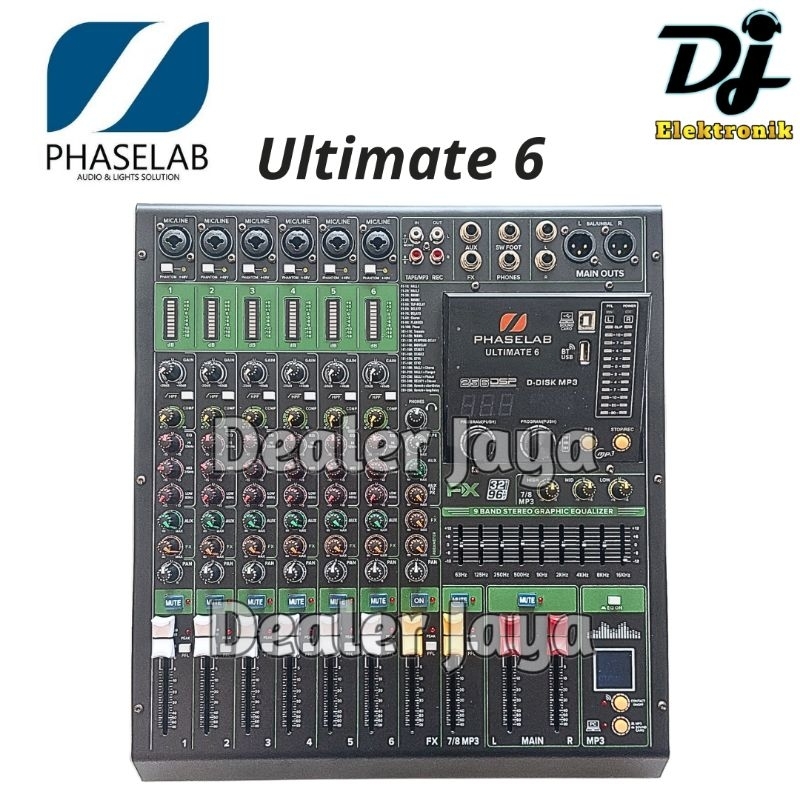 Jual Mixer Analog Phaselab / Phase Lab ULTIMATE 6 / ULTIMATE6 - 6 ...