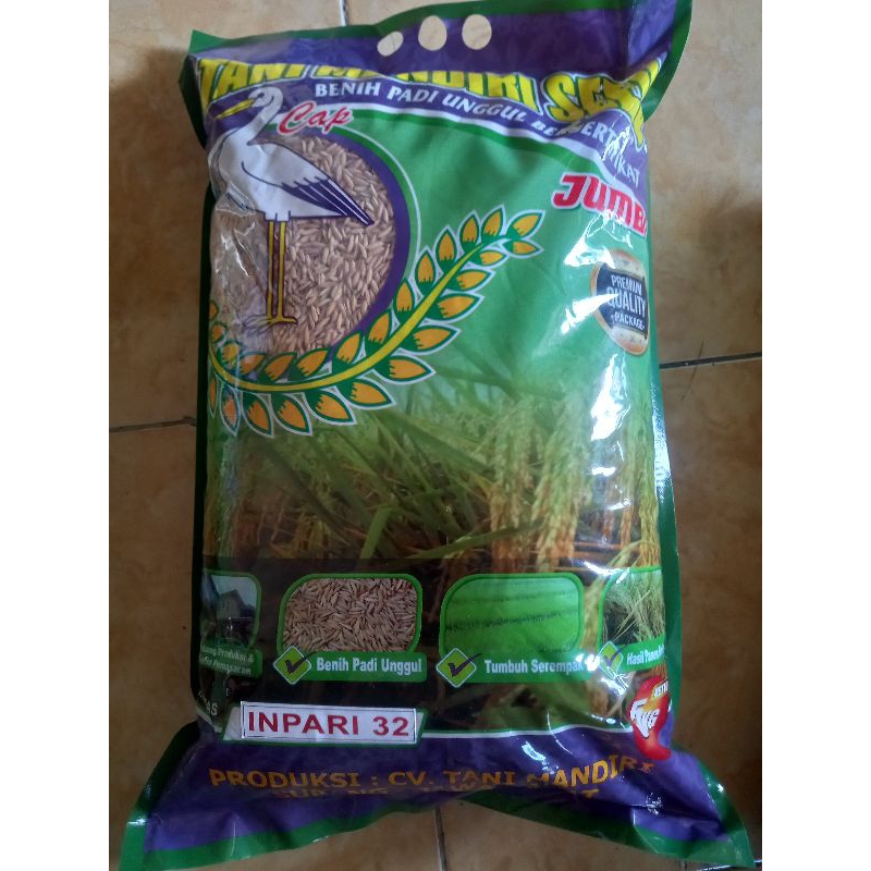 Jual BENIH PADI BERSERTIFIKAT LABEL UNGGU 5KG | Shopee Indonesia