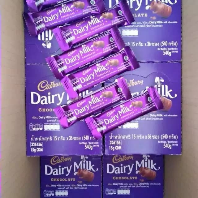 Jual ADY78 CADBURY DAIRY MILK 1 BOX 24 X 30GR, COKLAT CADBURY MINI 11 ...