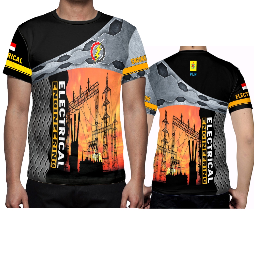 Jual Kaos PLN Bumn Fullprint || Baju Jersey PLN Pintar BUMN Electrical ...