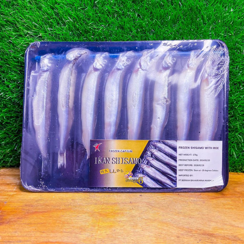 Jual Ikan Shisamo Capelin Frozen 170 gram / Ikan Cipung Telur | Shopee Indonesia