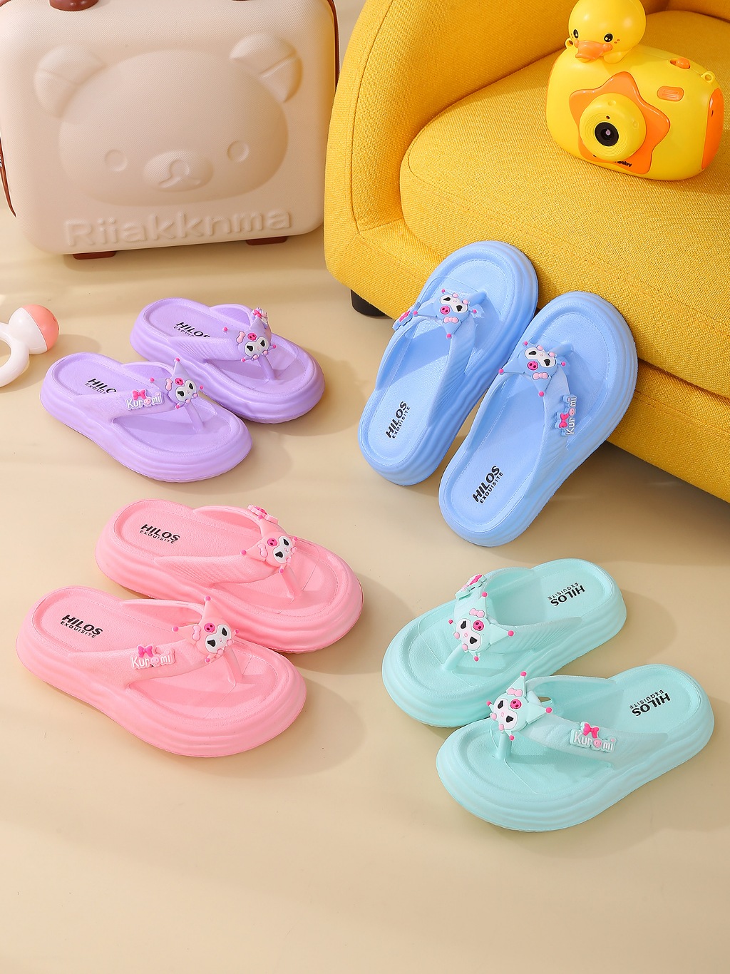 Jual Sandal Anak Perempuan Sandal Jepit Anak Kuromi Sendal Anak ...
