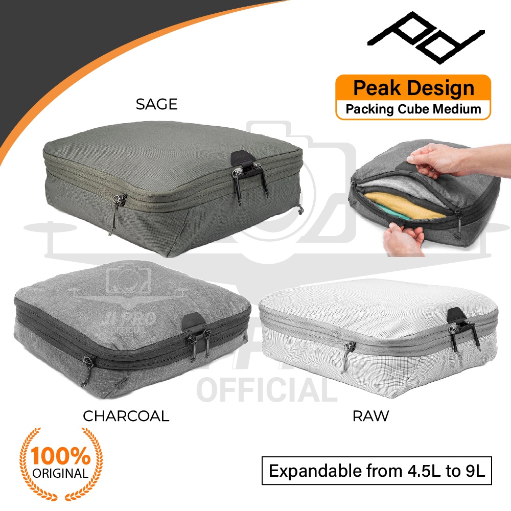 Jual Peak Design Packing Cube Medium Original Resmi Tas Case Pouch ...