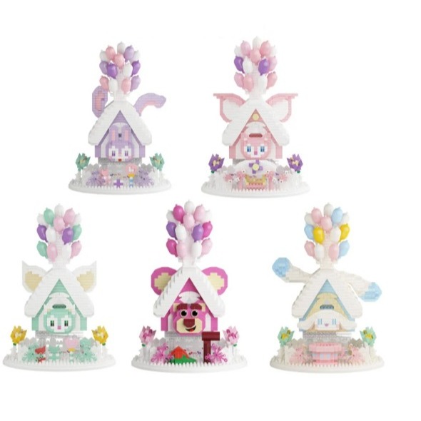 Jual Balloon House Block Mainan Balok Susun Kastil Building Block ...