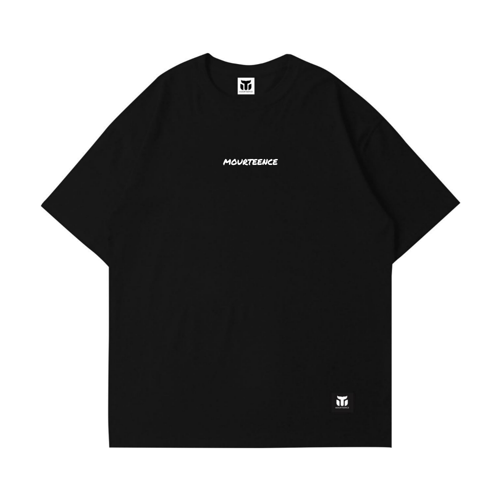 Jual Mourteence Kaos Distro Simple Writing | Shopee Indonesia