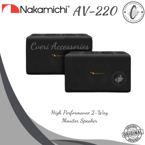 Jual Nakamichi AV220 AV-220 Speaker Karaoke Pasif 10" Original | Shopee Indonesia