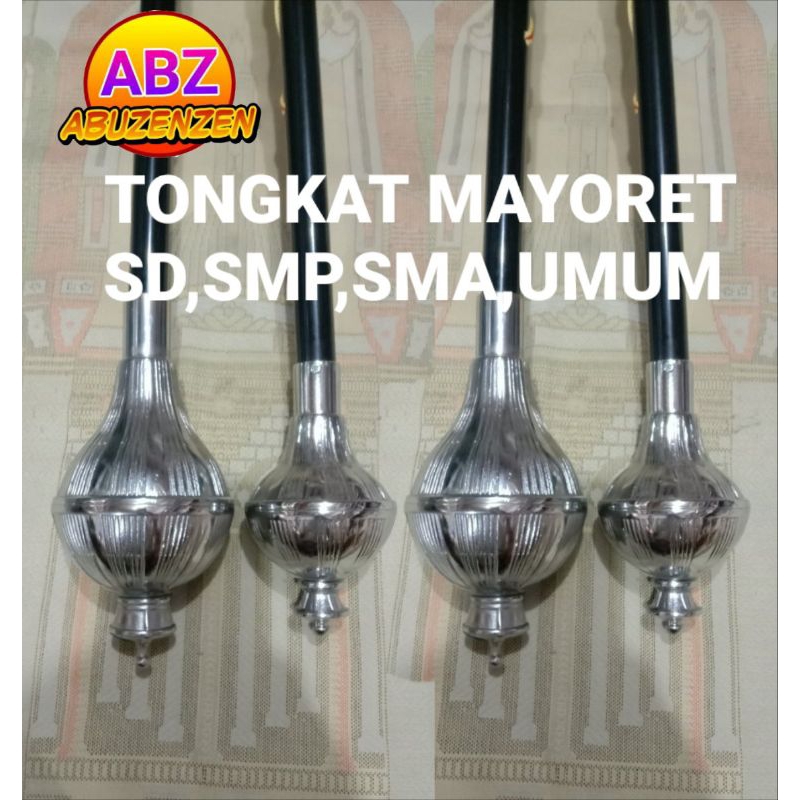 Jual Tongkat Mayoret Drumband Mayoret Marchingband Primer SD, SMP, SMA ...