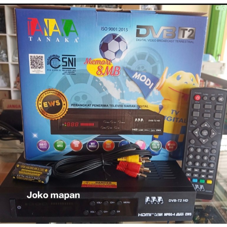 Jual Set Top Box Digital TANAKA BODY PLASTIK BESAR V1 | Shopee Indonesia