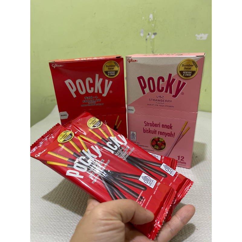 Jual Glico Pocky SACHET Perpak Isi 12 Pcs | Shopee Indonesia