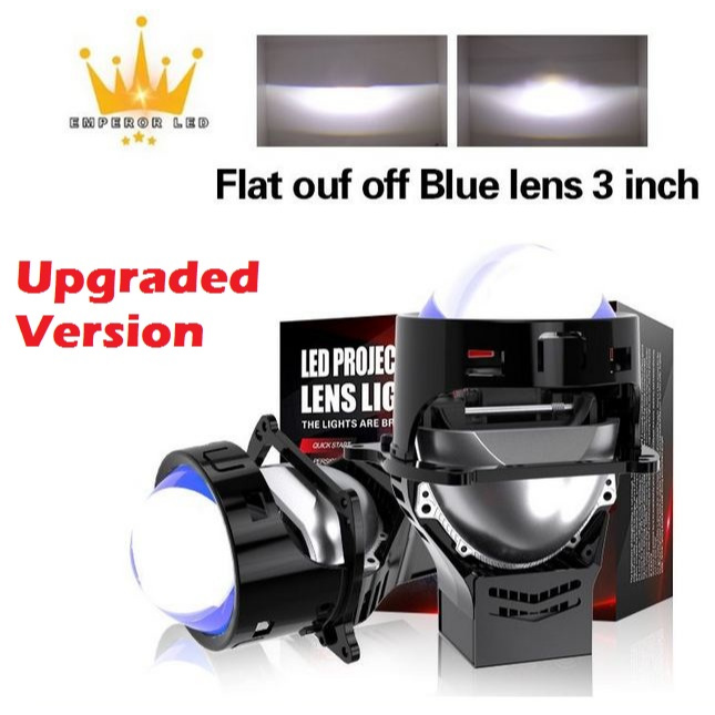 Jual BILED 3 INCH FLAT CUT OFF EMPEROR emperror lampu bi led projector ...