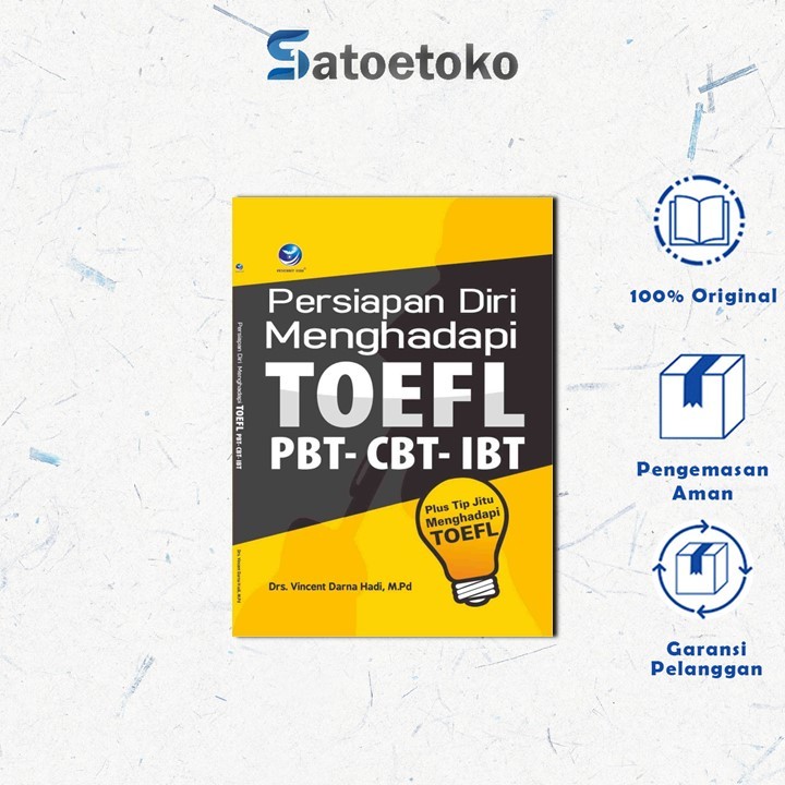 Jual Persiapan Diri Menghadapi Toefl PBT-CBT-IBT, Plus Tip Jitu Menghadapi Toefl | Shopee Indonesia