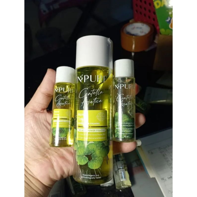 Jual NPURE Cica Face Toner Centella Asiatica Acne Npure N Pure toner ...