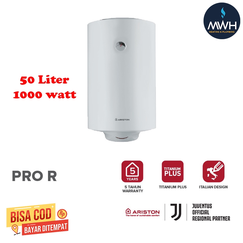 Jual Water Heater Ariston Pro R 50 (50 liter) | Shopee Indonesia