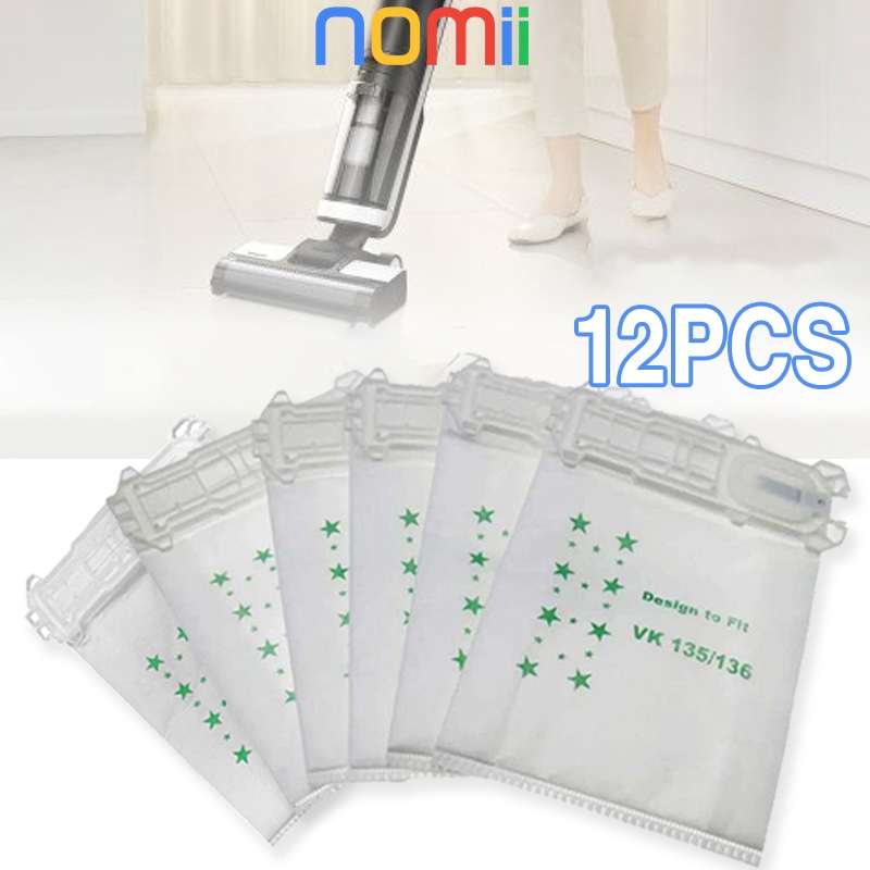 Jual 12PCS Kantong Debu Untuk Vorwerk Vk135 Vk136 /Vacuum Cleaner Dust ...