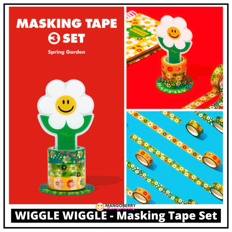 Jual WIGGLE WIGGLE - Masking Tape Set | Shopee Indonesia