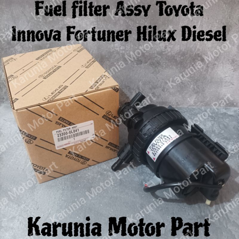 Jual FUEL FILTER ASSY RUMAH POMPA SOLAR KOMPLIT TOYOTA HILUX FORTUNER ...