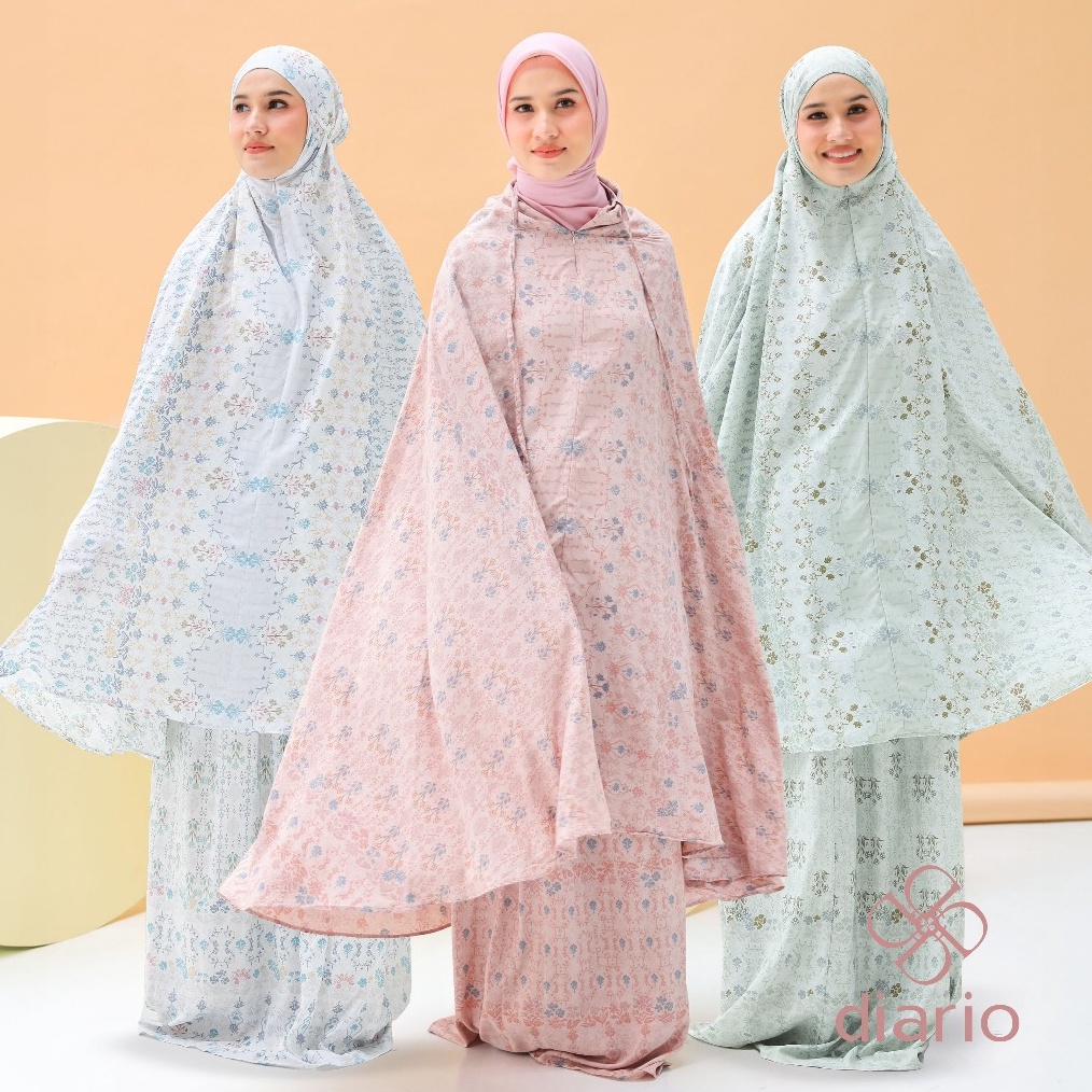 Jual KODE T56K Diario x Dwihanda Mukena Travel Harmony Prayer Set 2in1 ...