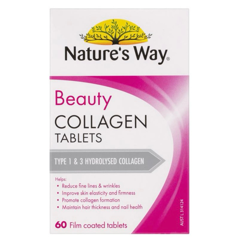 Jual (READY) Nature's Way Beauty Collagen Booster - 60 tablets | Shopee ...