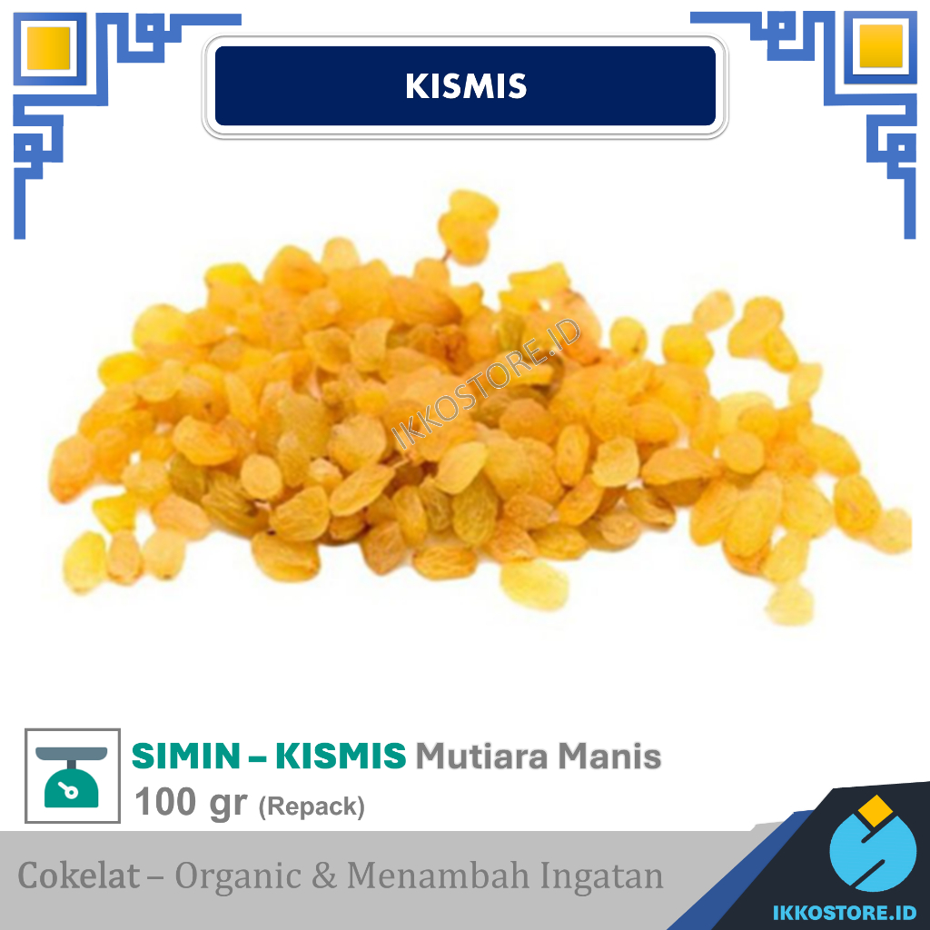 Jual Kismis arab simin manis high quality original kismis manis mutiara ...