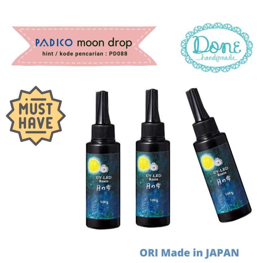 Jual Padico moon drop uv LED resin original uv led resin padico PD088 ...