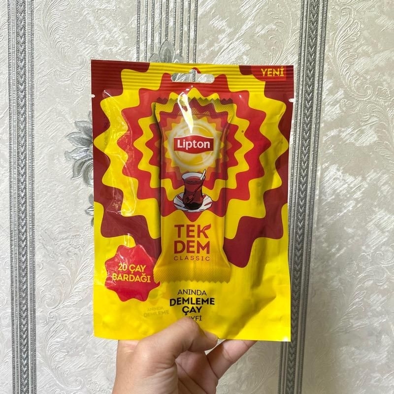 Jual Teh Sachet Lipton Tek Dem Turki | Shopee Indonesia