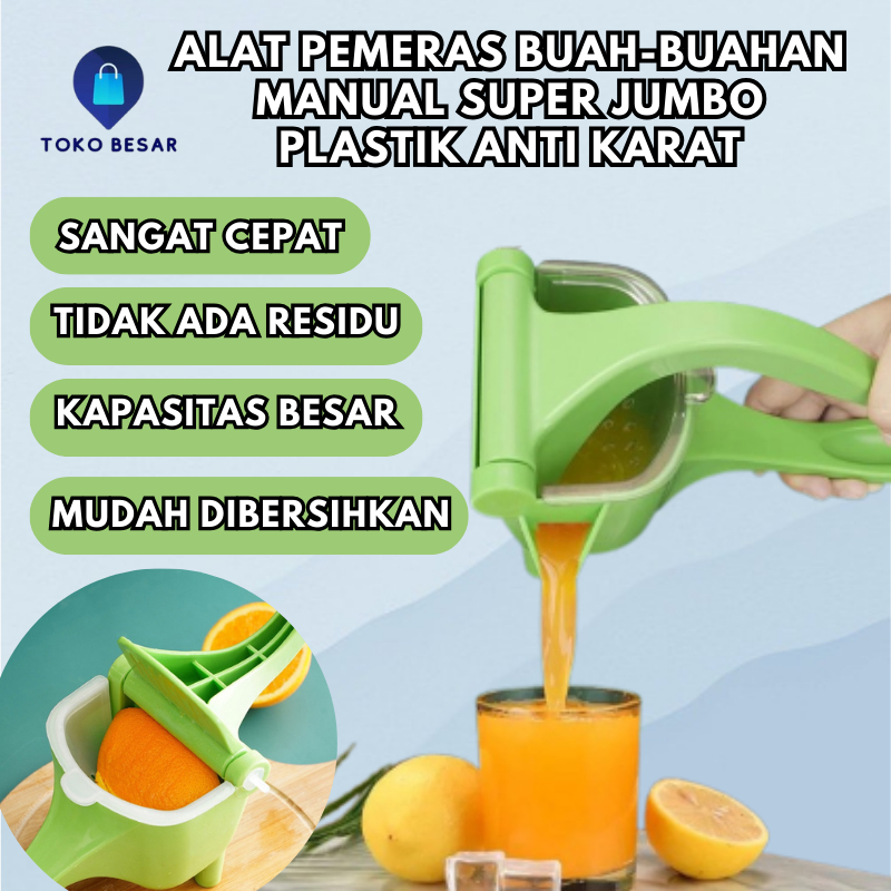 Jual JUMBO Alat Peras Buah Buahan Pemeras Jeruk Lemon Manual Juicer ...