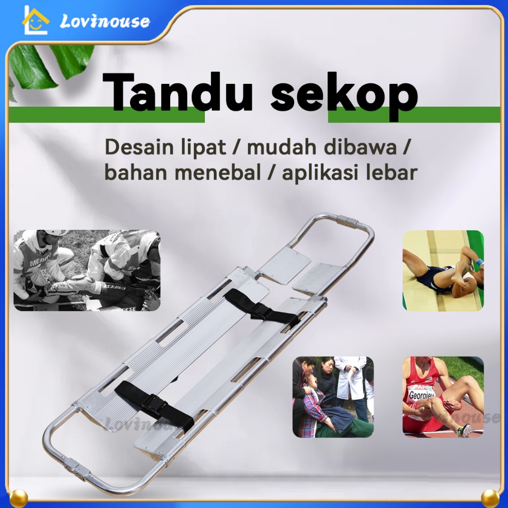 Jual 51% Diskon + Kupon Evakuasi Tandu Paduan Portable/Alumunium Tandu ...