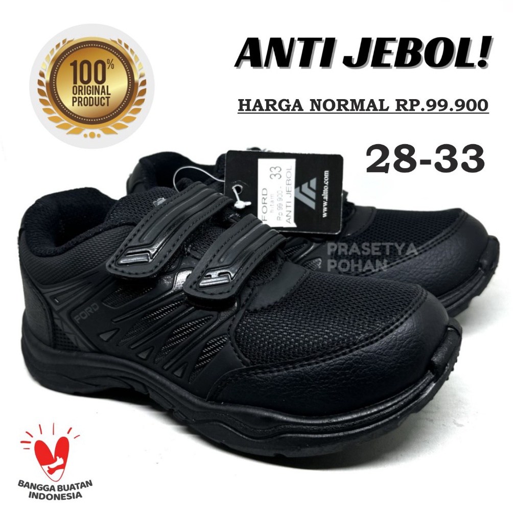Jual ART H76S Sepatu Anak TK SD UNISEX Anti Jebol Original Sepatu Boots ...