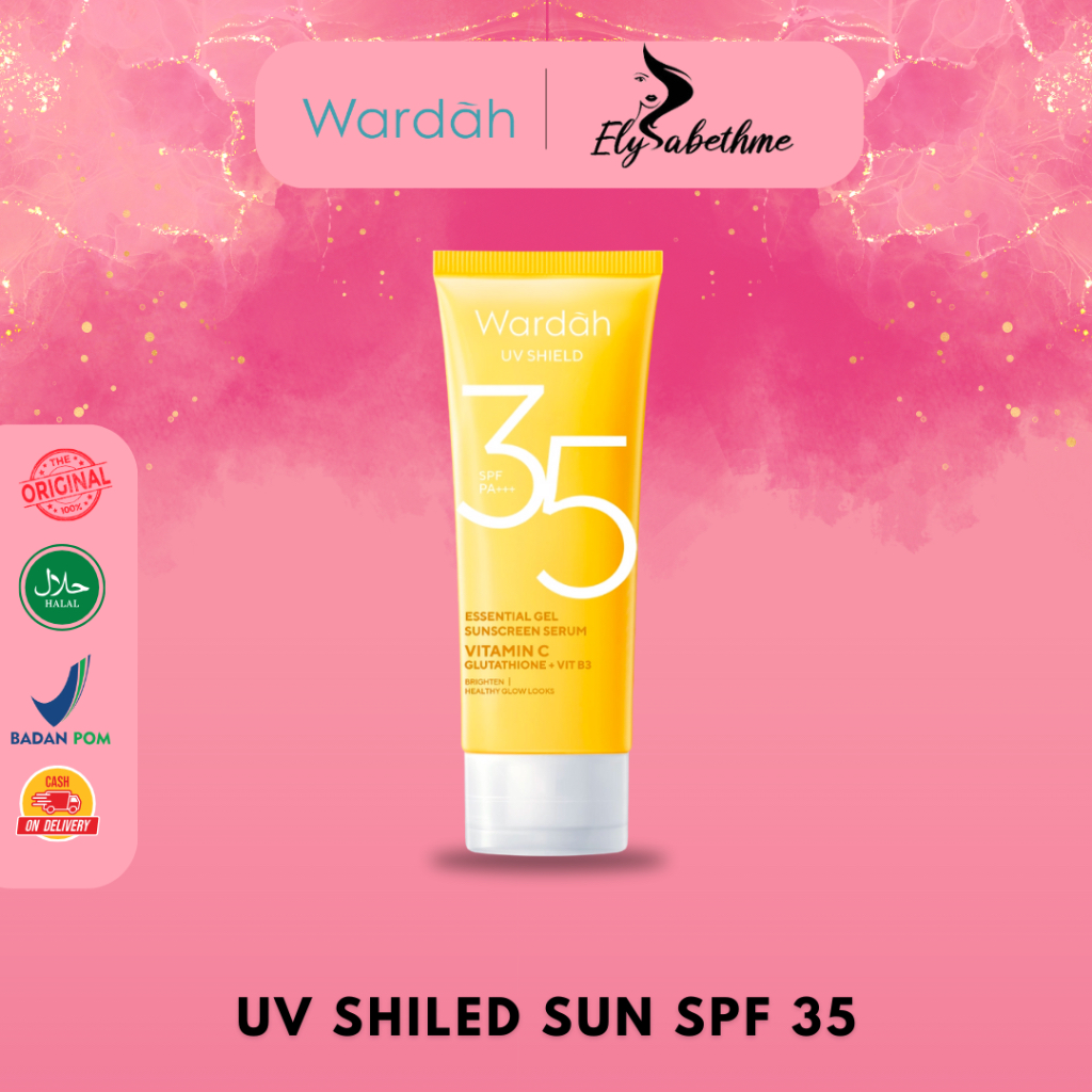 Jual ELYSABETHME 🅆 🄰 🅁 🄳 🄰 🄷 Wardah sunscreen sun care SPF 35 kemasan ...