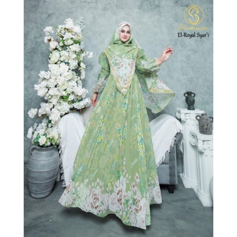 Jual Gamis Premium Terbaru El Royal Syar'i Original By Soekha Hijab ...