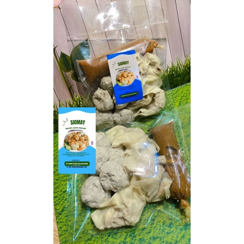 Jual Siomay somay frozen khas bandung bumbu kacang / somai ikan isi 10 ...