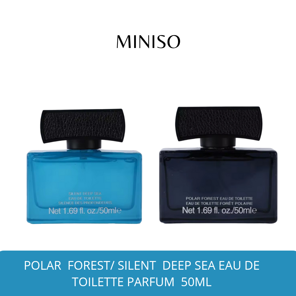Jual Miniso Parfum Pria Polar Forest / Silent Deep Sea Eau De Toilette ...