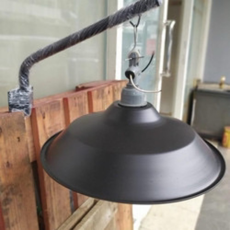 Jual Kap Lampu Gantung Hitam WD E27 (Hanya Kap) | Shopee Indonesia