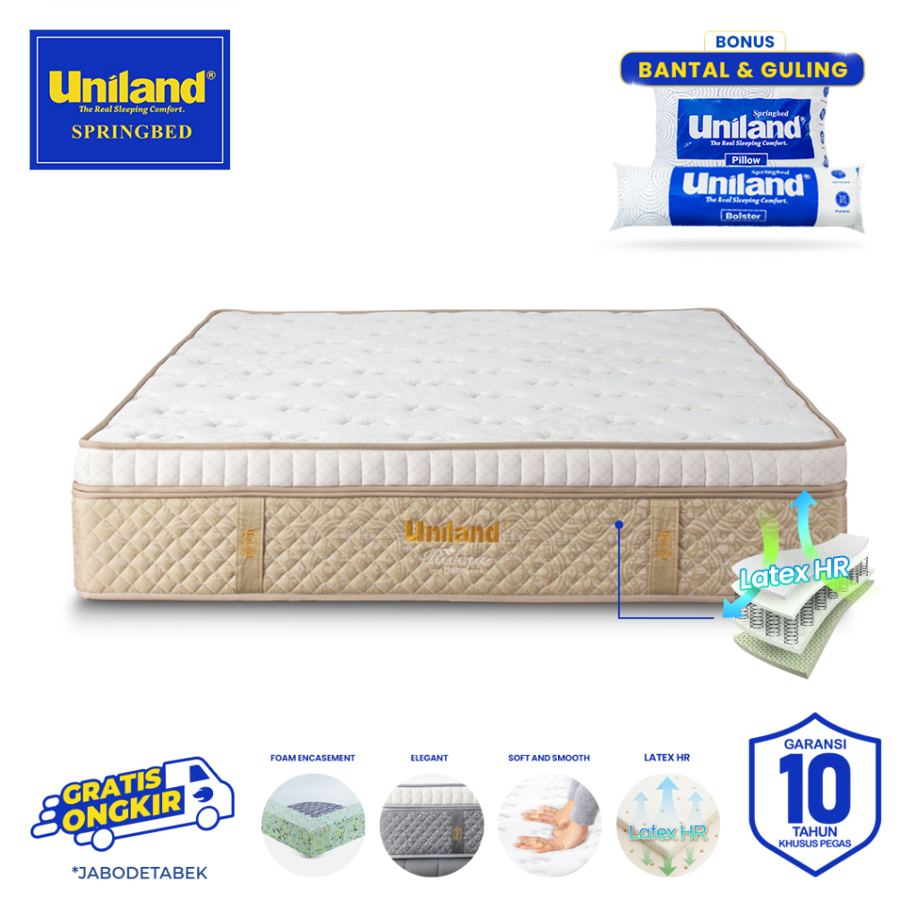 Jual Uniland Springbed Hanya Kasur 160x200 / Queen Size / Ukuran No 2 ...