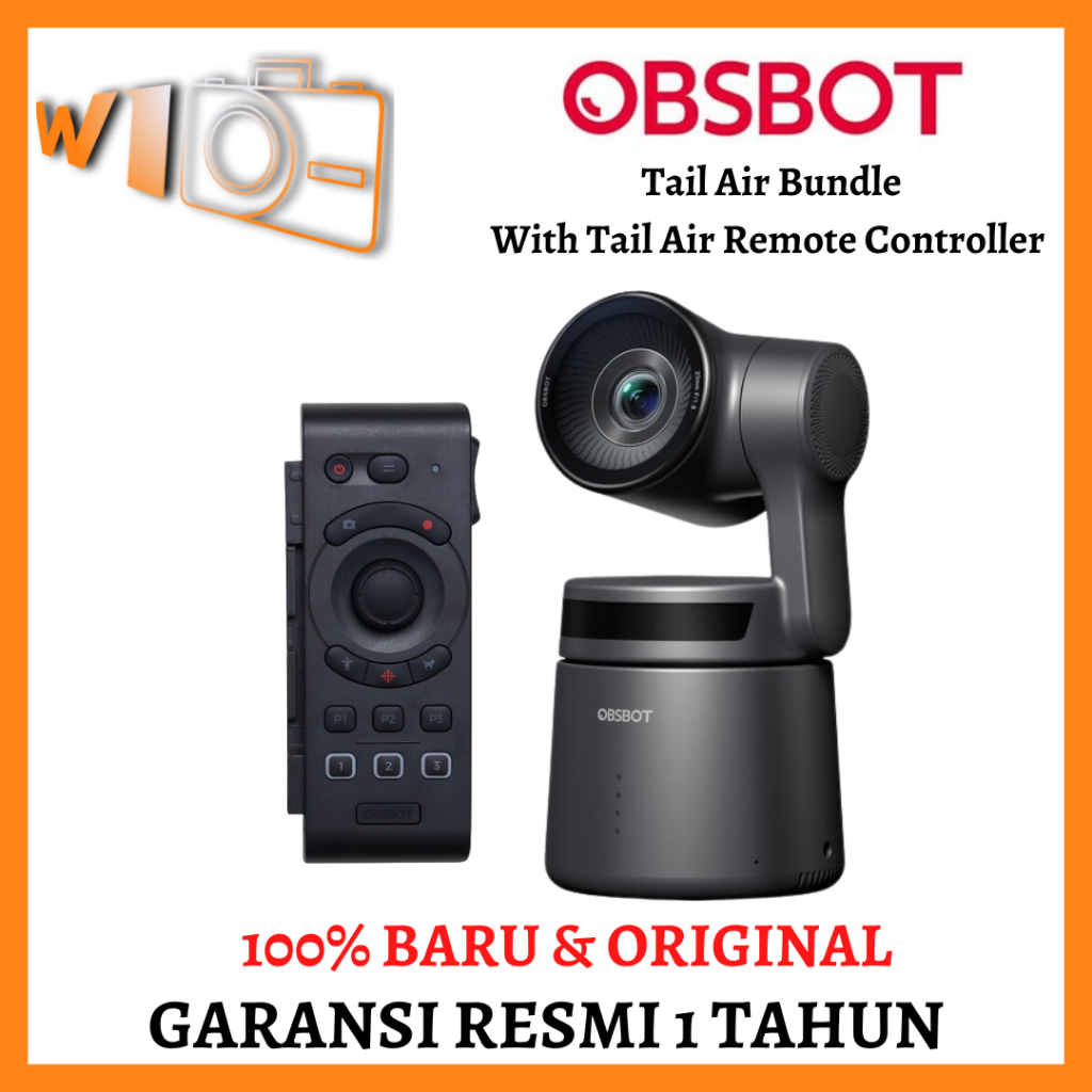 Jual OBSBOT Tail Air Bundle With Tail Air Remote Controller | Shopee ...