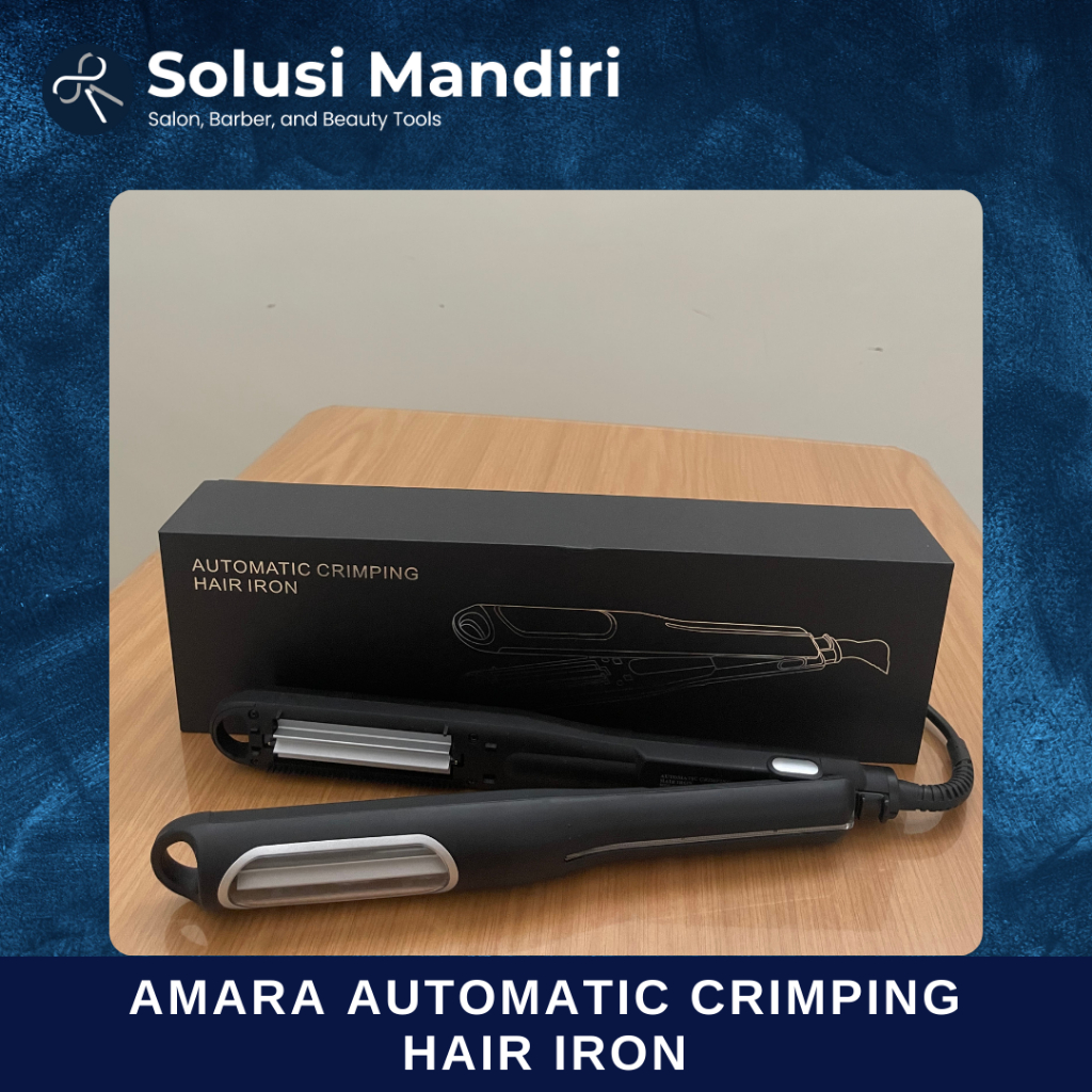 Jual Amara Automatic Crimping Hair Iron - Catok Genteng/Catok Crimper ...