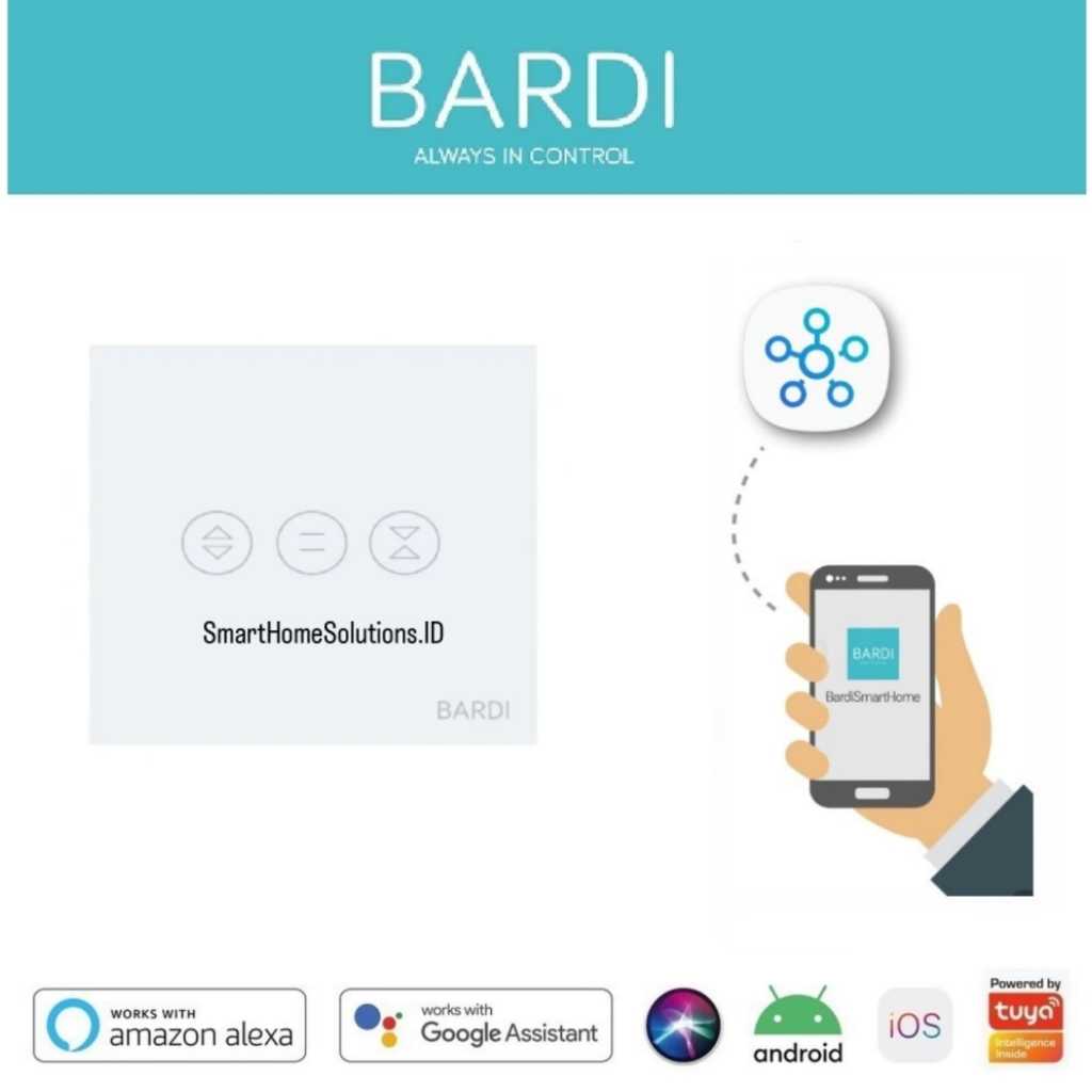 Jual Bardi Smart Curtain Wall Switch | Shopee Indonesia
